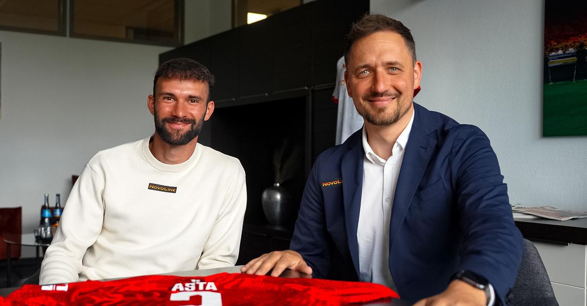 Von Greuther Fürth: FCK vermeldetet Simon Asta als ersten Neuzugang