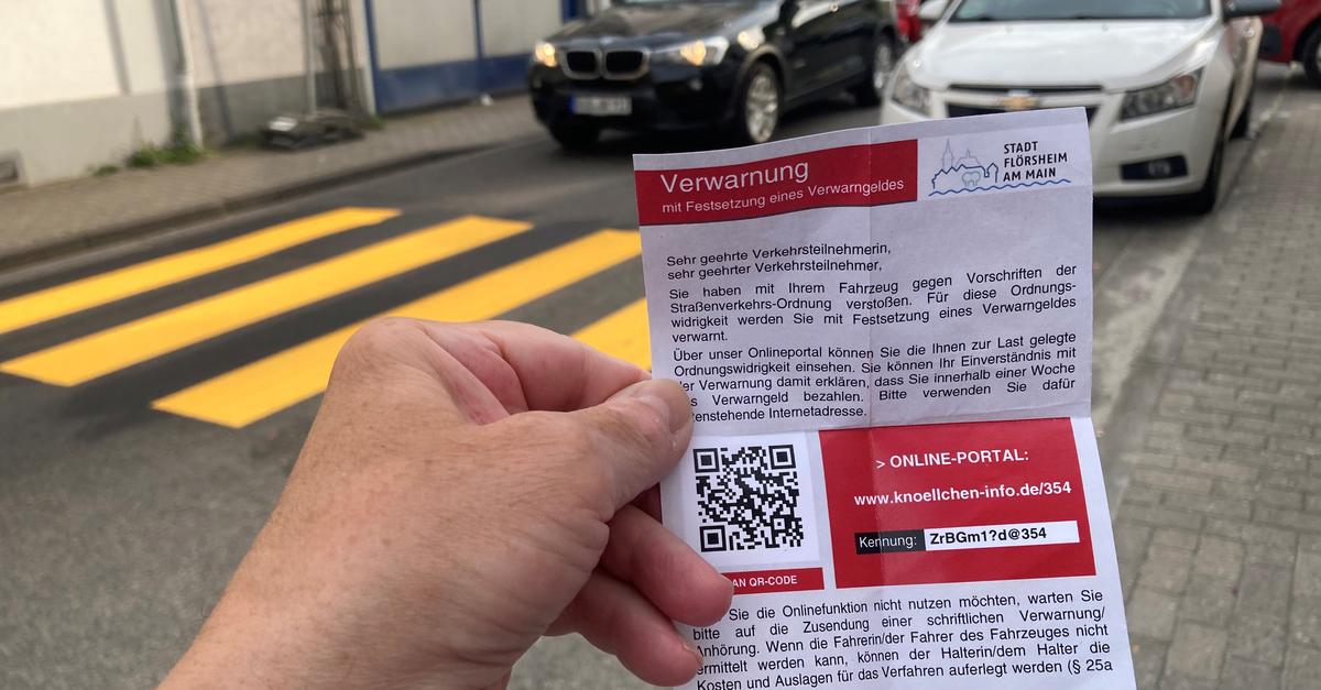 Strafzettel per QR-Code: Rhein-Selz plant „Online-Knöllchen“