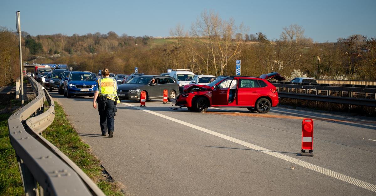 Schone Unfall Auf Der A60 Fotos
