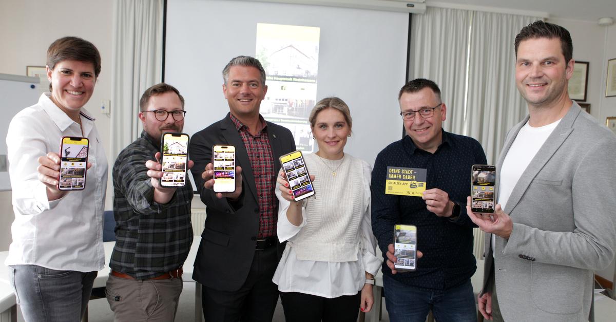 Startschuss für die Alzey-App