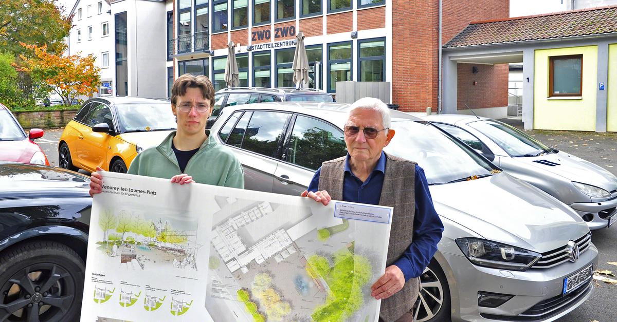 Weiter Fingerhakeln um Gestaltung Venarey-les-Laumes-Platz