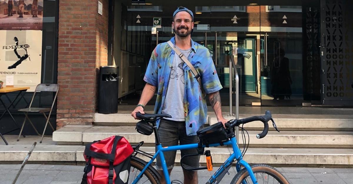 Warum der Mainzer Lucas J. Flöck mit dem Rad nach Paris fährt