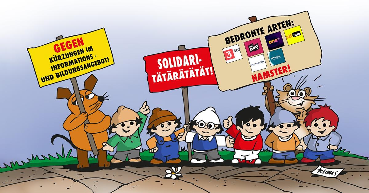 So sieht’s Wilinski: Maus trifft Mainzelmännchen