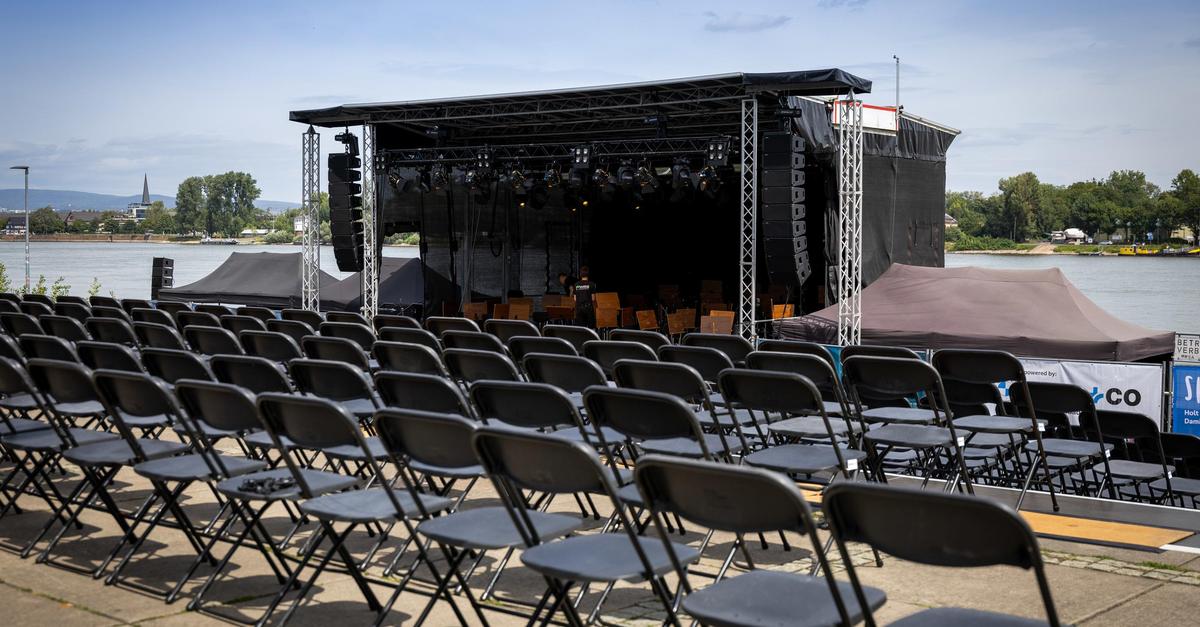 „ClockClock“ verbreitet Partystimmung am Mainzer Rheinufer