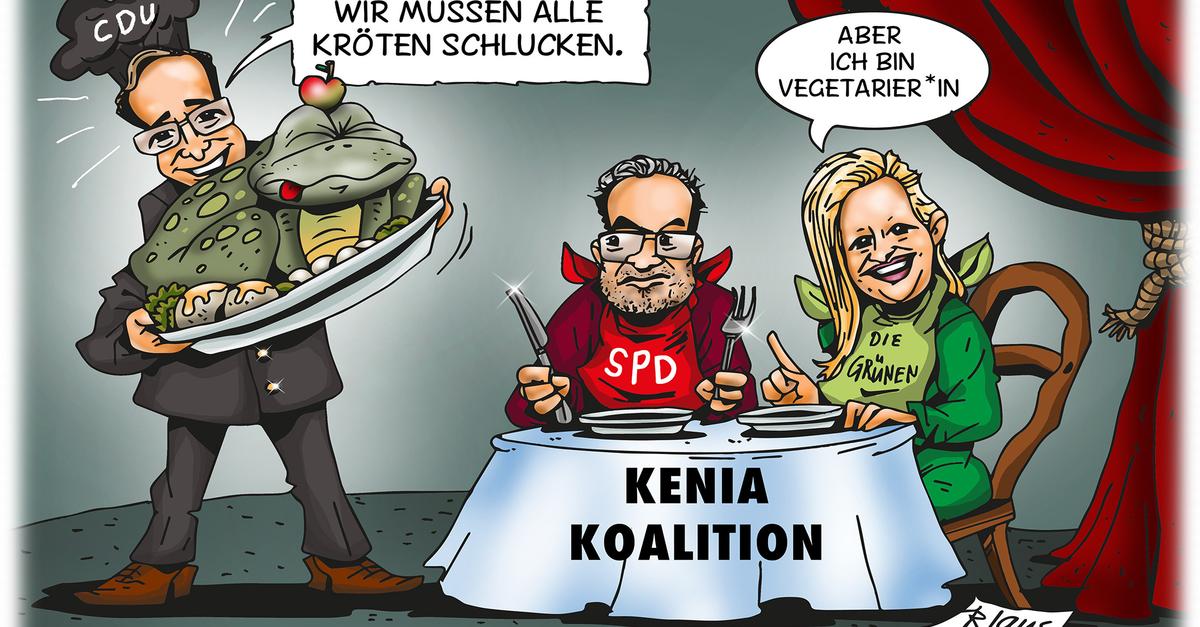 So sieht’s Wilinski: Kröten, lecker!