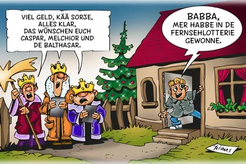 So sieht’s Wilinski: Frohes Neues!