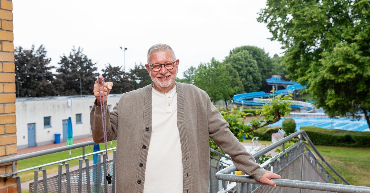 Der Alzeyer Bademeister Willi Ehret sagt Adieu
