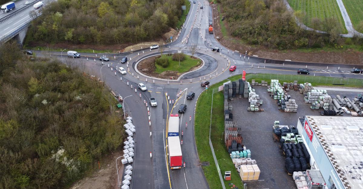 Alzeyer Köbig-Kreisel ab Donnerstag wieder offen