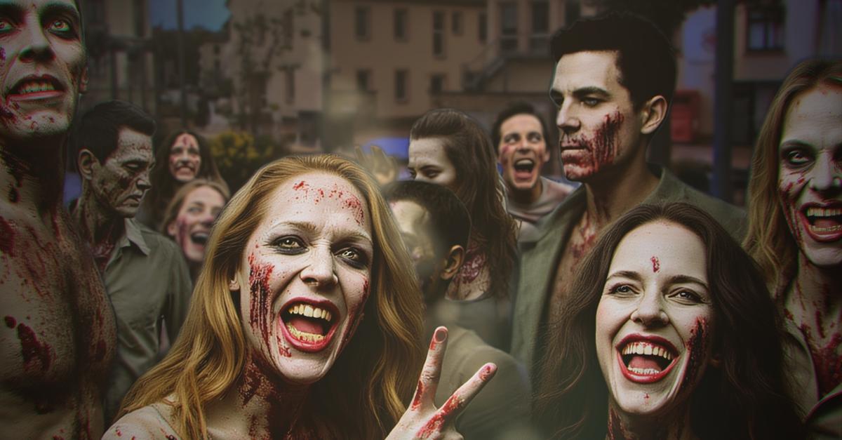 Erster Zombie-Walk führt an Halloween durch Alzey