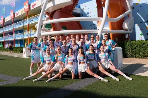 „Cheetahs“ aus Bad Kreuznach holen Bronze im Cheerleading