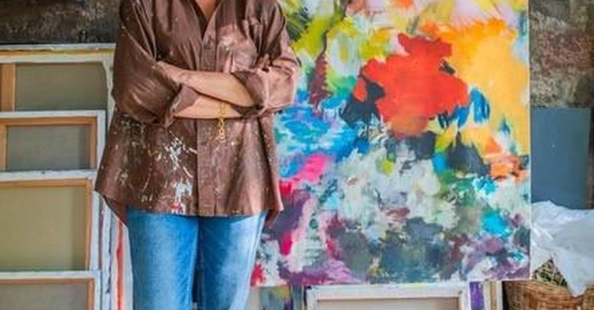 Sascha Marx im Künstlerbahnhof Ebernburg