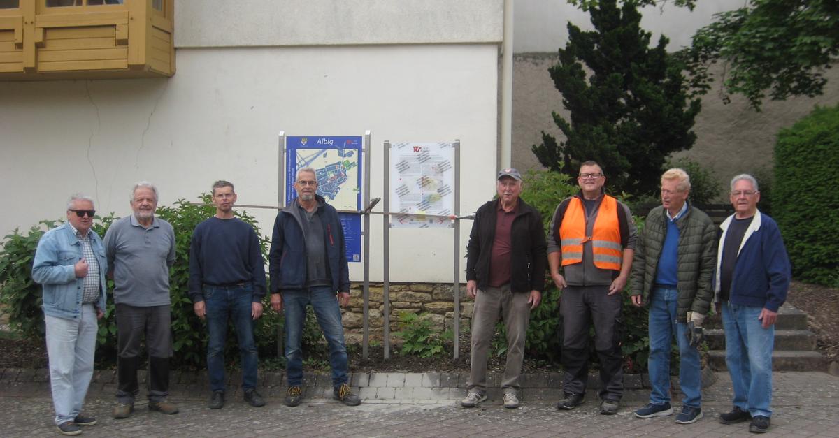 Historischem Dorfgraben und Reilchen in Albig auf der Spur