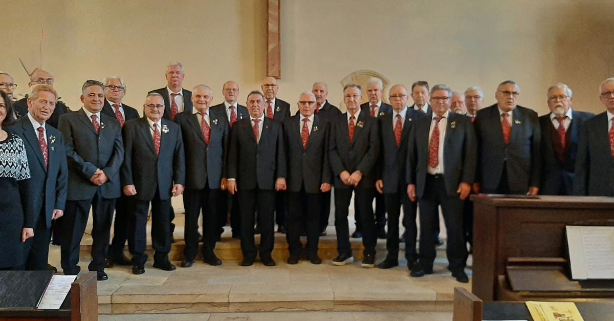 160 Jahre lang Sangesfreude beim MGV Albig