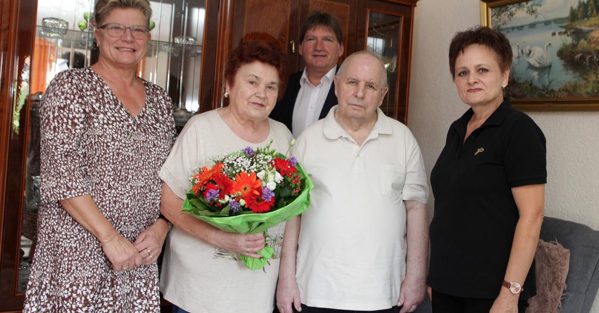Ehepaar in Eppelsheim feiert Diamantene Hochzeit