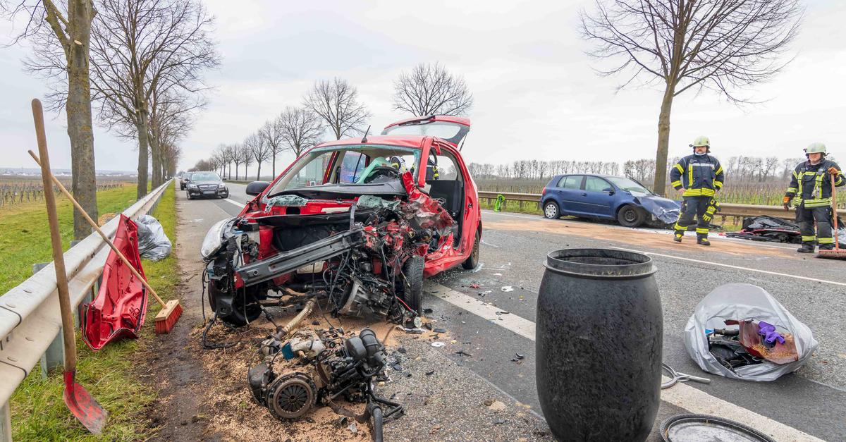 B9 bei Alsheim: 76-jähriger Südhesse stirbt bei Unfall