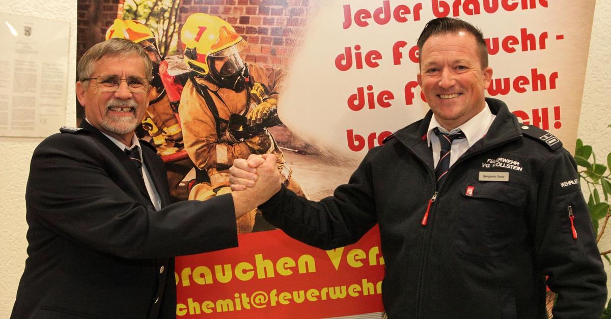Benjamin Roos ist neuer Wehrleiter der VG Wöllstein