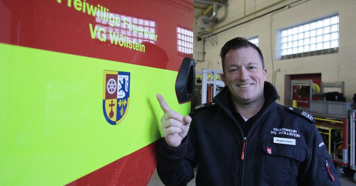 Benjamin Roos ist der neue Wehrleiter der VG Wöllstein