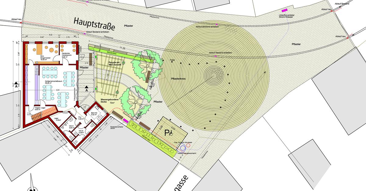 Gabsheim plant moderne Ortsmitte mit neuem Gemeindezentrum