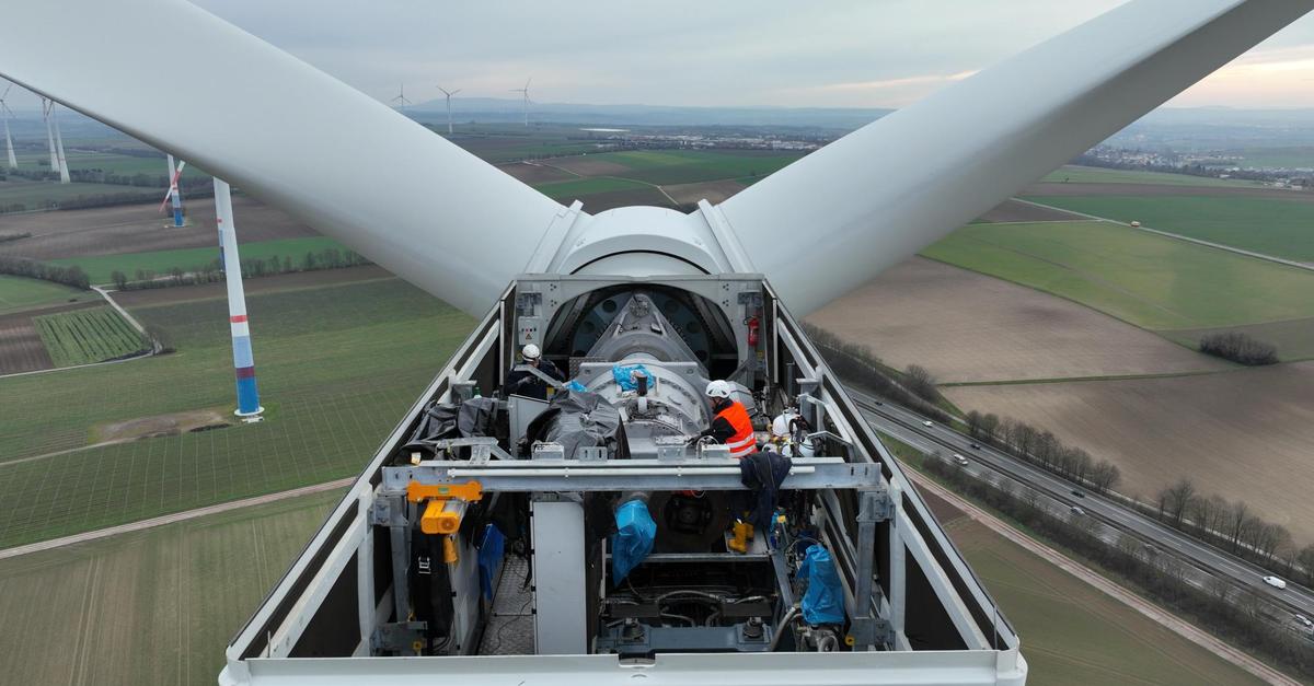 Windrad-Generator in 135 Metern Höhe ersetzt