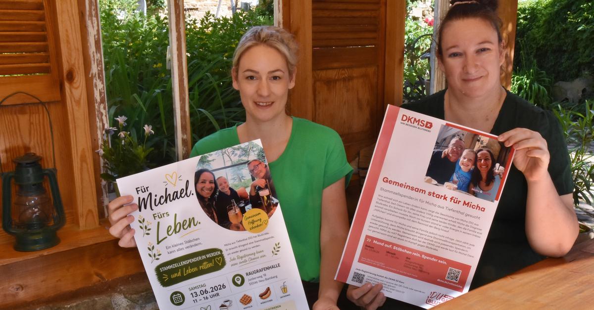 Für an Blutkrebs erkrankten Micha: Typisierungsaktion in Neu-Bamberg