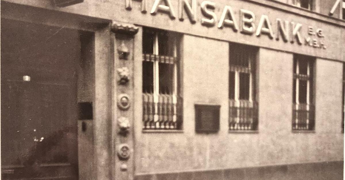 Vor gut 100 Jahren eröffnete die Hansabank in Bingen