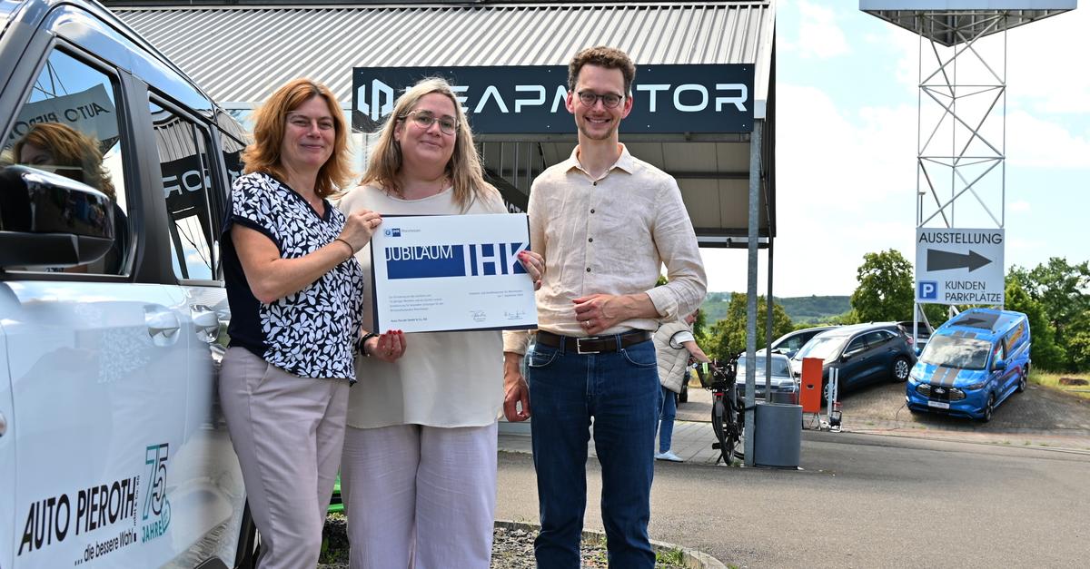 Autohaus Pieroth feiert 75 Jahre Erfolg in Familienhand