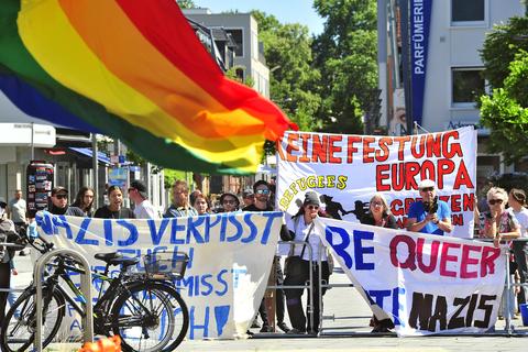 Kritik an Polizei: Streit um Pressefreiheit bei Demo in Ingelheim