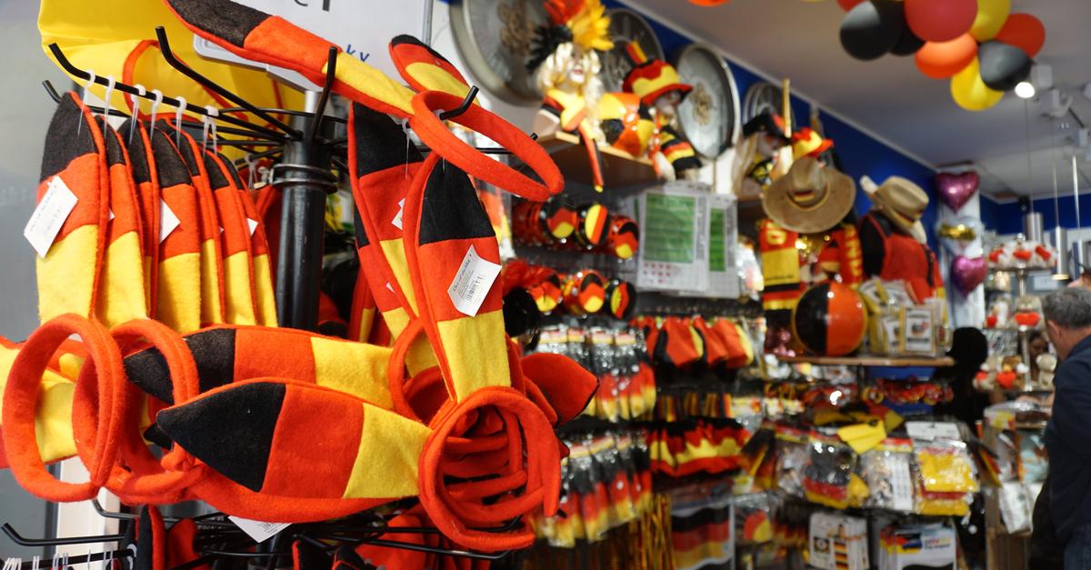 Wo Deutschlandfans in Mainz noch passende EM-Deko finden