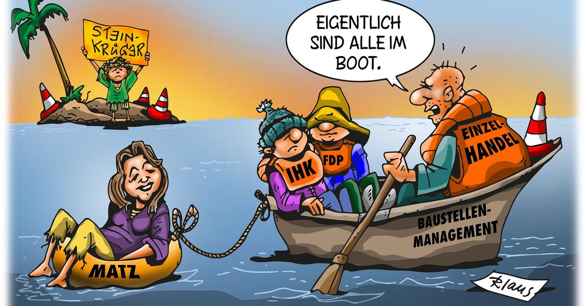 So sieht`s Wilinski: Schiffbruch