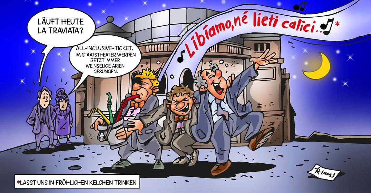 So sieht’s Wilinski: Was für ein Theater!