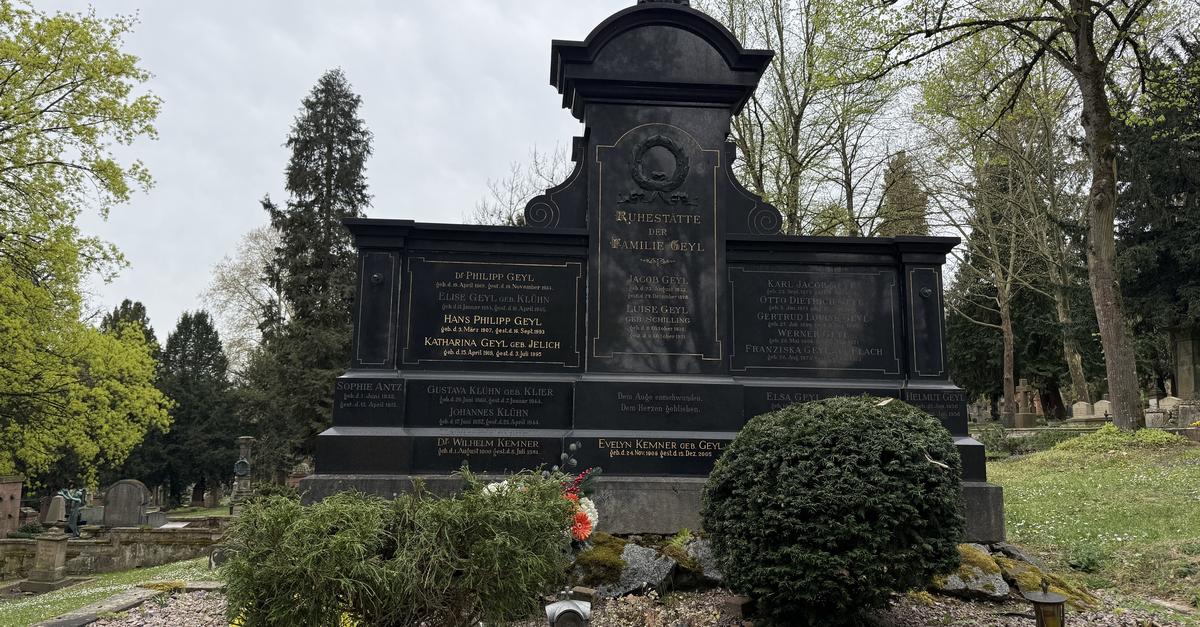 Serie zum Hauptfriedhof: Philipp Geyl und die Blütezeit der Mainzer ...