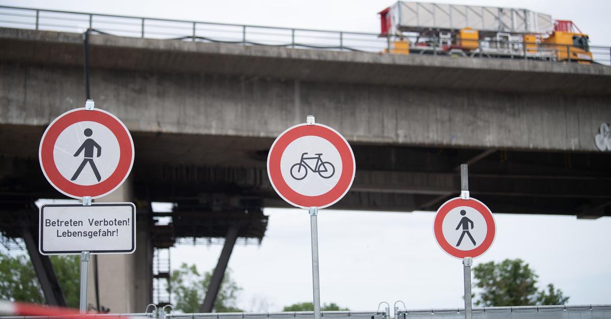 Salzbachtalbrücke: Es wird eng auf dem Mainzer Ring