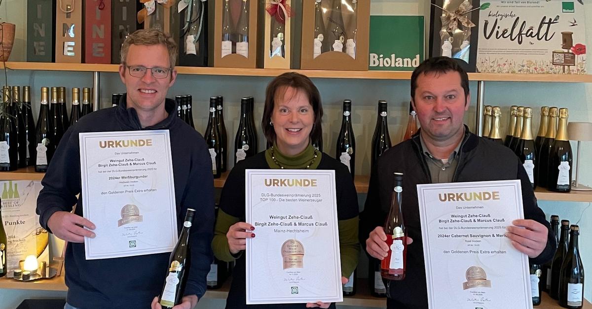 Hechtsheimer Weingut Zehe-Clauß ausgezeichnet