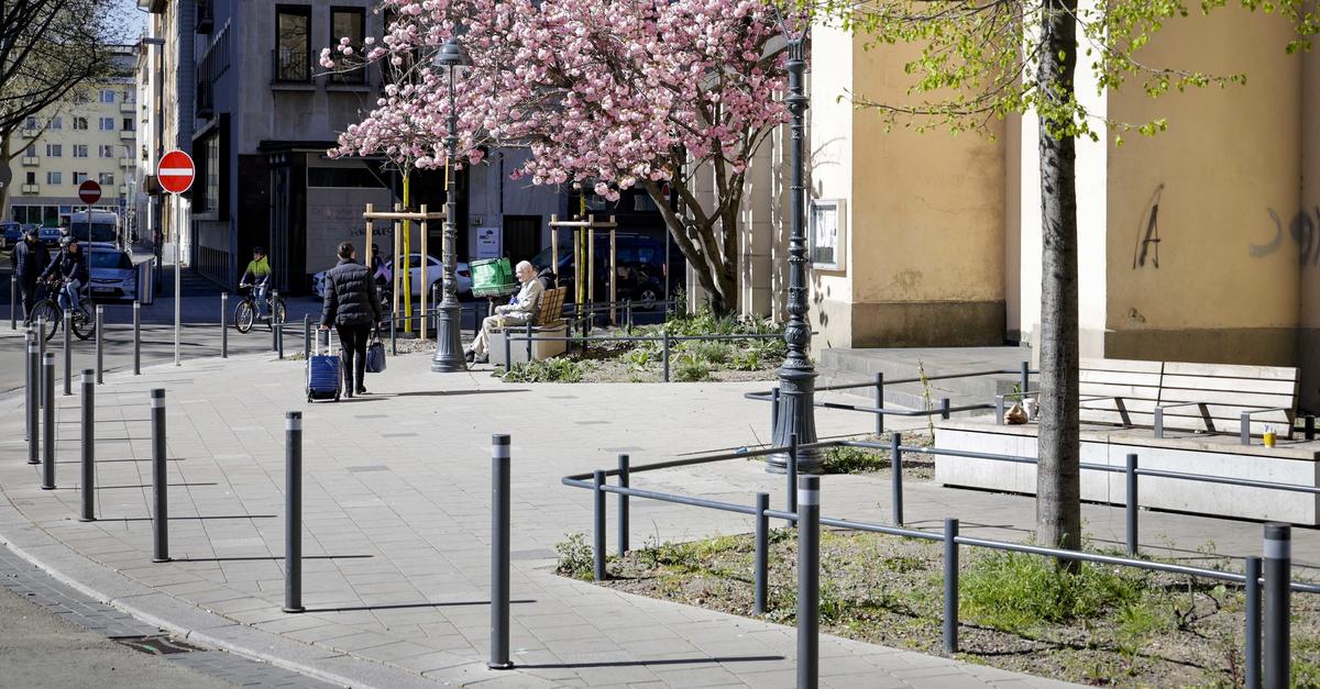 Das neue Eingangstor vom Bahnhof zur Mainzer Neustadt