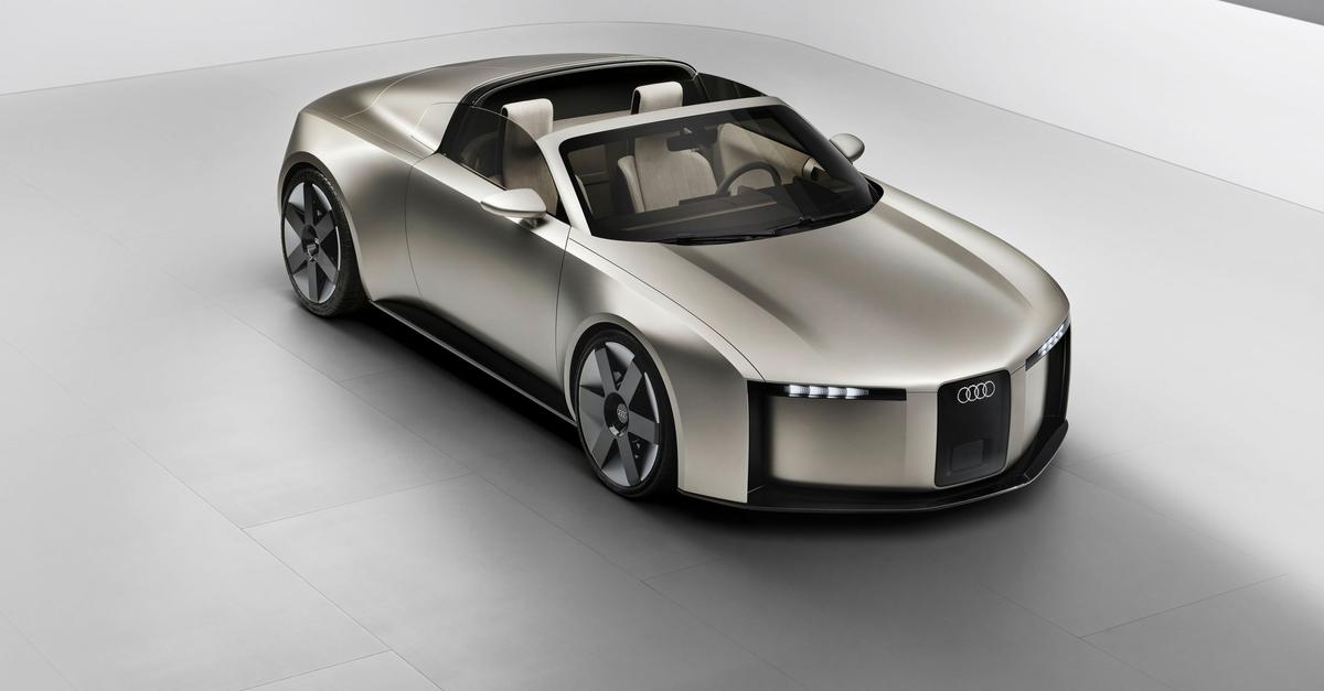 IAA-Studie stimmt auf neues Audi-Design und TT-Comeback ein