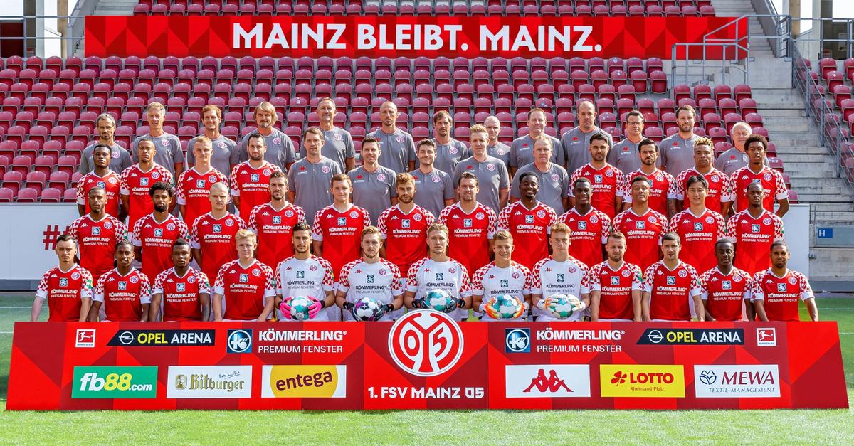 So sieht das neue Mannschaftsfoto von Mainz 05 aus