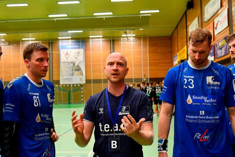 Budenheims Handball-Coach Volker Schuster vor letztem Spiel