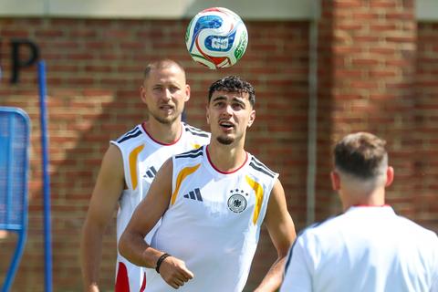 Muskelspiele beim DFB-Training: „Jeder bei 100 Prozent“