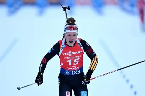 Biathletin Preuß: Auf der Suche nach der Olympia-Form